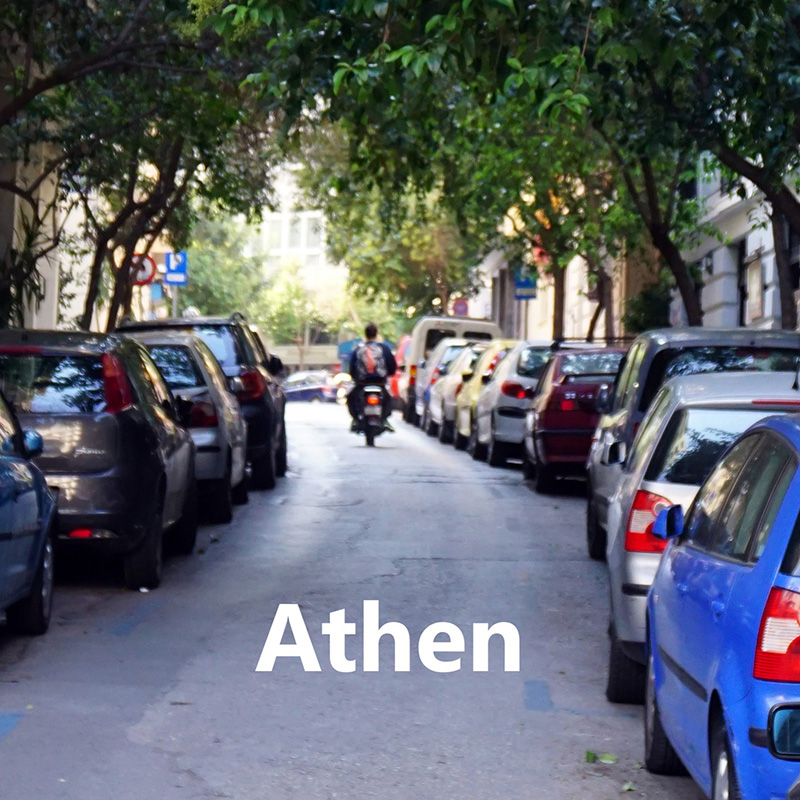 Straßenfotografie in Athen