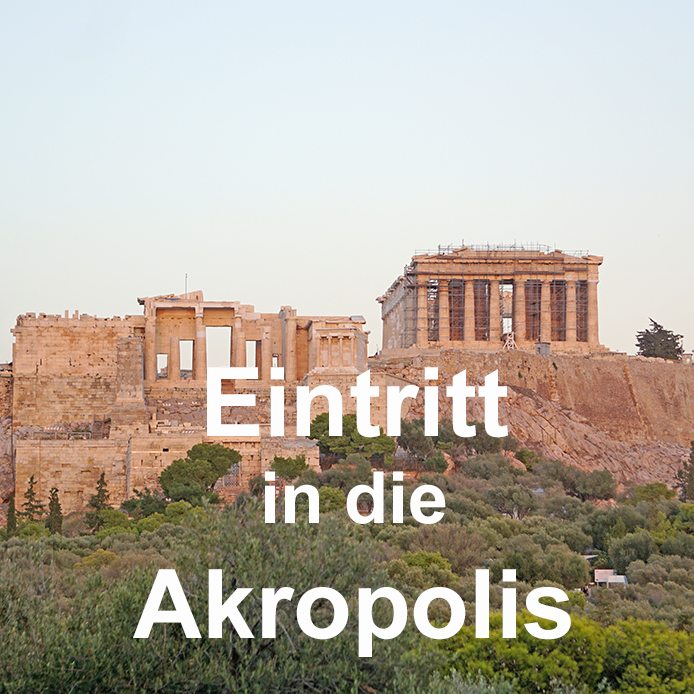 Eintritt in die Akropolis - Hellas Blog