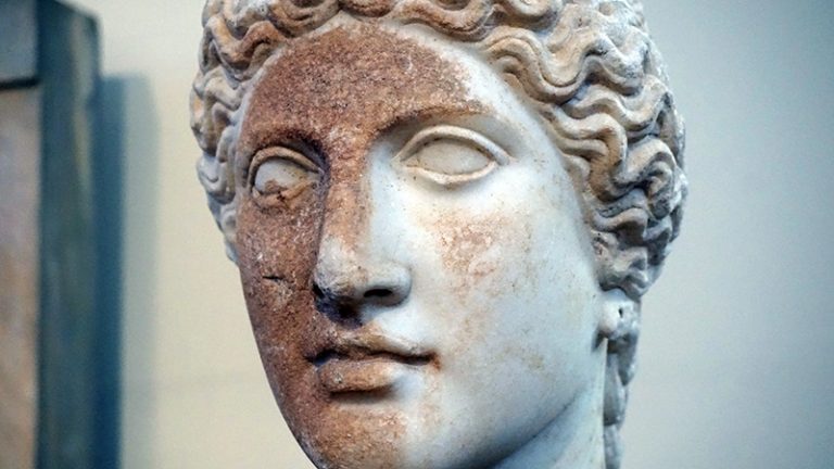 Kopf der Hera aus dem Heraion von Argos - Hellas Blog